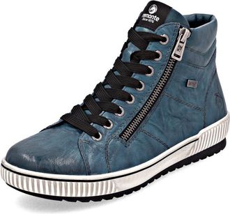 Remonte Damen Low-Top Sneaker D0700, Frauen Halbschuhe,lose Einlage,wasserabweisend,remonteTEX,Freizeit,sportlich,straßenschuhe,blau (12),40 EU