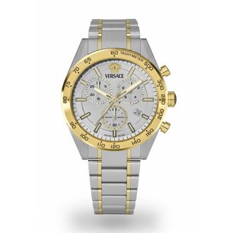 Versace V-Code Chrono - - Accessories - unisex - Grau - ONE SIZE