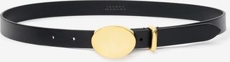 Isabel Marant Ceinture Silvana - Femme - Noir Et Dor&eacute; - Taille 75 - Isabel Marant
