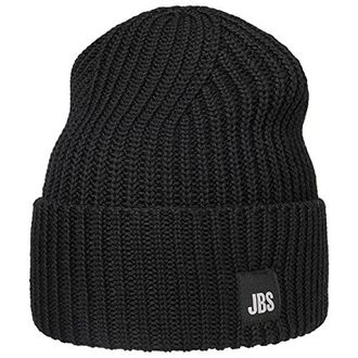 Stetson Bonnet &agrave; Revers Classic Femme/Homme - Made in Italy pour lhiver Beanie en Laine avec Revers, Hiver Automne-Hiver - Taille Unique Noir