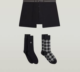 G-Star Boxer & Sock Set - Mehrfarbig - Herren