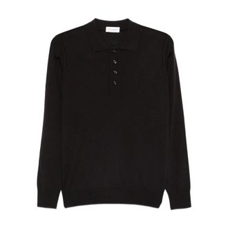 Paolo Pecora Baumwoll-Jersey-T-Shirt - - Knitwear - Herren - Braun - L