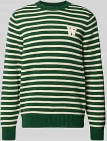Wood Wood Strickpullover mit Rundhalsausschnitt