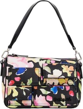 Desigual ACCESSOIRES SAC À MAIN PU Femme, Finitions du matériau, One size