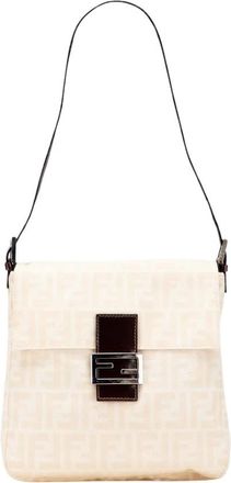 Fendi Sac bandouli&egrave;re doccasion - Femme - Pre-owned - Beige - Taille: ONE Size
