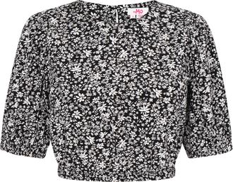 Mymo Bluse Frauen schwarz-wei&szlig;