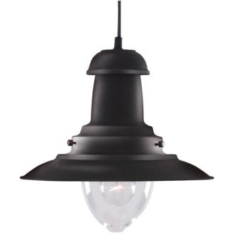 Searchlight Luminaire suspendu de style industriel salon salle &agrave; manger plafonnier suspension noir