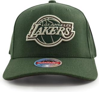Mitchell & Ness NBA Fashion Classic Red Snapback Casquette Los Angeles Lakers Olive, vert, taille unique