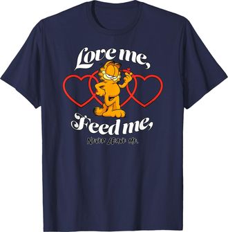 Garfield Love Me Feed Me Never Leave Me T-Shirt