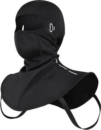 Generic Ski - Cagoule de Ski Chaude, Tube de Cou en Respirante | Masque Unisexe avec Trous pour Lunettes, Capuche Chaude, &eacute;quipement de Neige pour Homme et Fe