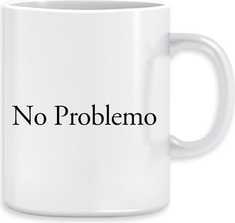 Vendax No Problemo Kaffeebecher Becher Tassen Ceramic Mug Cup
