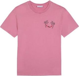 Maison Labiche T-shirt Popincourt brod&eacute; en coton biologique