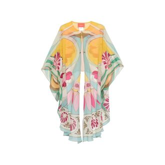 La DoubleJ Floral Cape