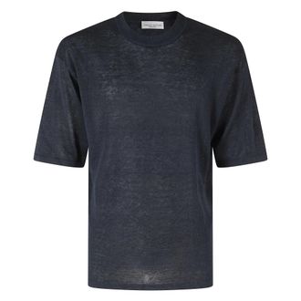 Roberto Collina Herren, Strickwaren, Blau, MGr&ouml;&szlig;e