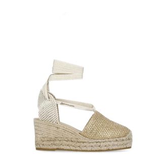 Espadrilles Valenciana Keilabsatz Sandalen - - Shoes - Damen - Beige - 40 EU