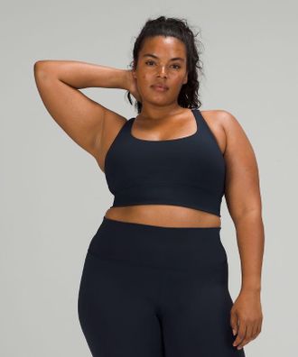 lululemon Soutien-gorge Energy Long pour Femmes - Bleu - Taille 10