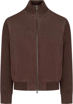 HUGO BOSS H-Meter Lederjacke - - Jackets - Herren - Braun - XL