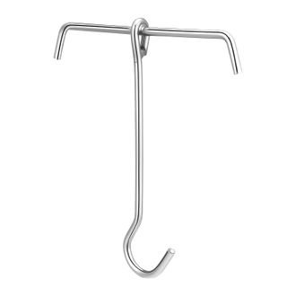 Generico Heber aus Edelstahl - Haken f&uuml;r Fritteuse - Starkes Werkzeug f&uuml;r Fleisch in der K&uuml;che | einfache Handhabung f&uuml;r Gefl&uuml;gel, Kochen im Freien, Restaurant