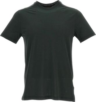 Zanone Homme, Tops, Vert, Taille: M T-shirt ras du cou