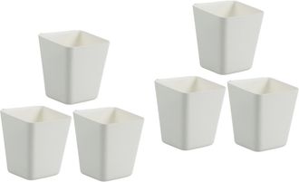 SOLUSTRE 6st&uuml;cke Teiliges Multifunktionale H&auml;ngende Aufbewahrungsk&ouml;rbe F&uuml;r K&uuml;che Und Bad Praktische Und Platzsparende L&ouml;sung Zur Organisation Von Haushaltsgege