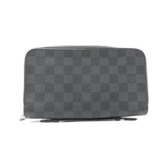 Louis Vuitton Portefeuille long Zippy XL Damier Graphite Pre-owned - Homme - Pre-owned - Noir - Taille: ONE Size