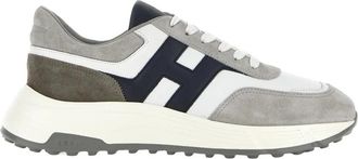 Hogan Low-Top Sneaker - Hyperlight H Sneakers With Lace-Up Design - Gr. 6_5 - in Wei&szlig; - f&uuml;r Damen