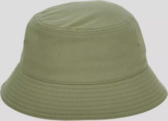 Burberry Caps & M&uuml;tzen - Cotton Bucket Cap - Gr. M - in Gr&uuml;n - f&uuml;r Damen