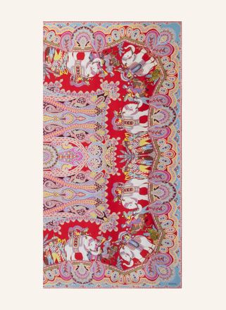 Roeckl Seidentuch Elephant Parade beige