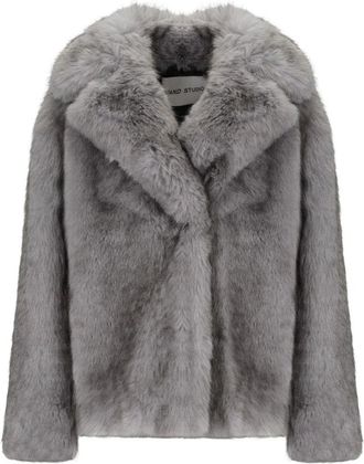 Stand Studio Stand Studio, Femme, Vestes, Gris, Taille: 34 FR Valentina Jacket