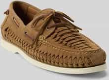 Polo Ralph Lauren Loafer aus echtem Leder mit Flecht-Details