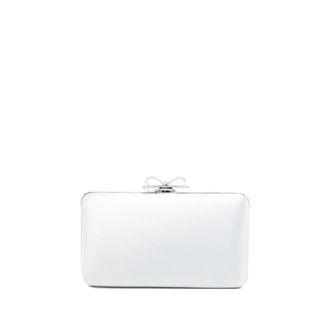 Self Portrait Bow-detail Mini Clutch Bag