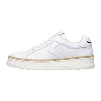 Voile Blanche Leather Sneakers Layton 100 - - Shoes - Herren - Wei&szlig; - 41 EU