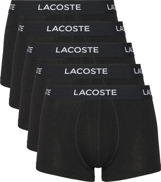 Lacoste Boxershorts-Set 5H1292 Schwarz