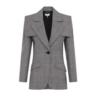 Chlo&eacute; Blazer en Laine Tailleur - Femme - Vestes - Gris - Taille: 34 FR