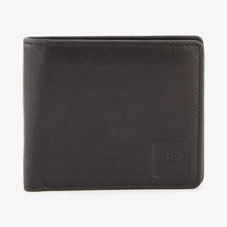 Eden Park Portefeuille Format Italien En Cuir Noir Old Ref He