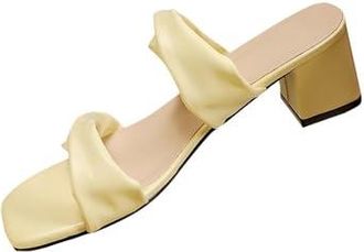 Generic Sandales &agrave; talons confortables et &eacute;l&eacute;gantes pour femme - Couleur unie - Style d&eacute;contract&eacute; - Respirantes - Polyvalentes - Antid&eacute;rapantes - &Eacute;l&eacute;gantes - 