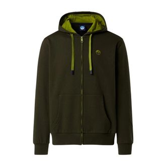 North Sails Full Zip Hoodie - - Sweatshirts & Hoodies - Herren - Gr&uuml;n - M
