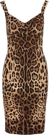 Dolce & Gabbana Knielanges Kleid - Bunt