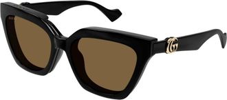 Gucci Magnetische Clip-On-Sonnenbrille - - Accessories - unisex - Schwarzk - ONE SIZE