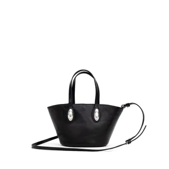 Alexander Wang Womens Black Leather Shoulder Bag