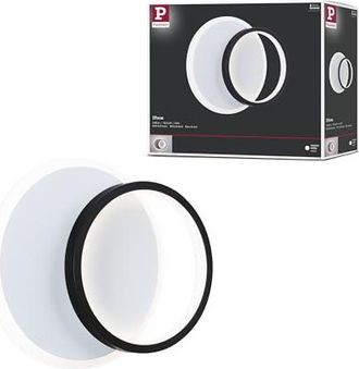 Paulmann 71166 WD 2Form WL LED 12,5W 240x180mm Wei&szlig; Schwarz 230V Acryl Metall