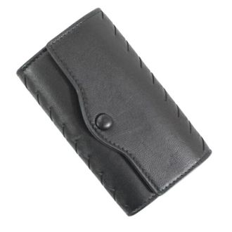 Bottega Veneta unisex, Pre-owned, Noir, Taille: ONE Size Porte-cl&eacute;s en tissu Pre-owned