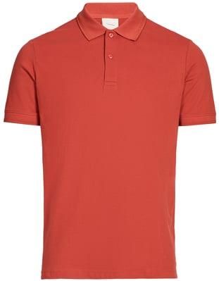 Calvin Klein Polo droit en coton m&eacute;lang&eacute;