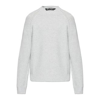 Palm Angels Rundhalspullover - - Knitwear - Herren - Grau - L