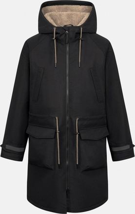 Derbe Derbe Winter Regenjacke Phoebholm Dog Damen Schwarz Hunde
