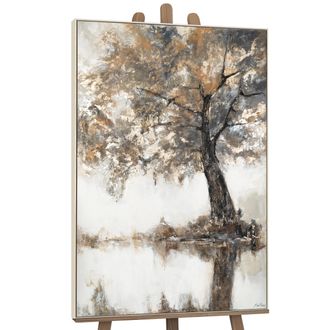 Yohji Yamamoto Art Luxus Abstrakt Acryl Gem&auml;lde auf Leinwand lyrischer Baum handgemalt Wandbild modernes Wohndekor Natur Bilder echtes Kunstwerk 180x120 cm