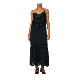 Elisabetta Franchi Damen, Kleider, Schwarzk, 2XSGr&ouml;&szlig;e