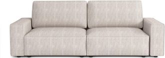 KAISER Möbel Klassisches Zweisitzer-Sofa ferguson Poso (Dicker Cord) Beige 246 cm - Kaiser