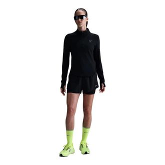 Nike Femme, Sport, Noir, Taille: 44 FR Haut de running 1/4 de zip Swift Dri-FIT UV