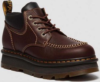 Dr. Martens Zebzag Leder Casual 4-Ösen Schnürstiefel in Braun, Größe: 36